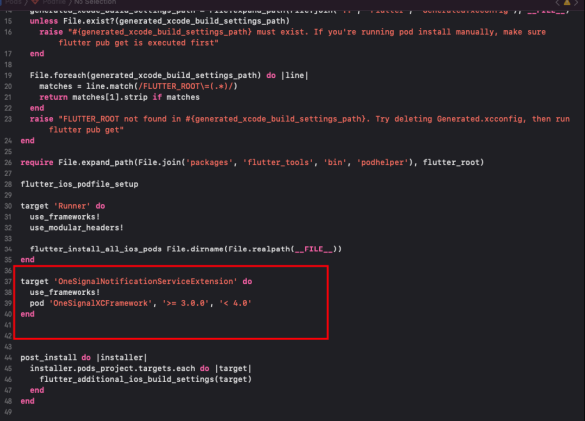 The Pods Runner Target Has Frameworks With Conflicting Names Onesignalxcframework